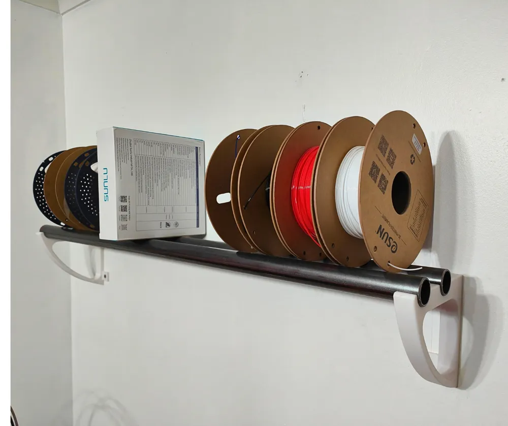 Supports d'étagère pour filament par Britishfab MakerWorld ...
