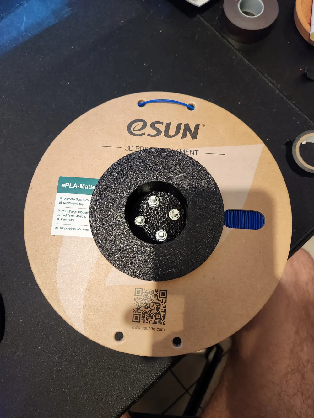 Esun cardboard spool refill adapter by user_464528357 - MakerWorld