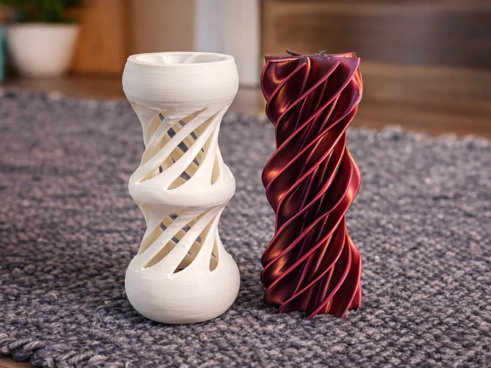 Spiral Twist Fidget – Dual Color 3D Print - Free 3D Print Model ...