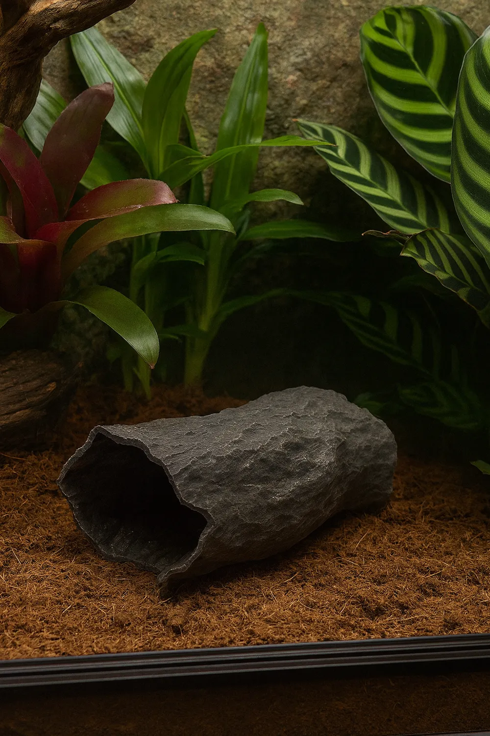 Wood Log Reptile Hide, log with texture - Free 3D Print Model - MakerWorld