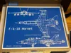 McDonnell Douglas F/A-18 Hornet - Blueprint Remixed by PaperPlaneLab ...