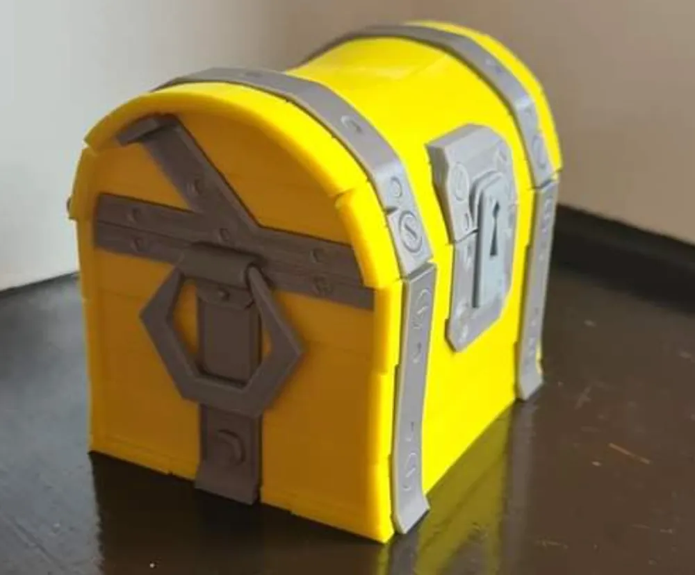 Fortnite Chest for SD Card by MAKV3D MakerWorld: Download Free 3D Models