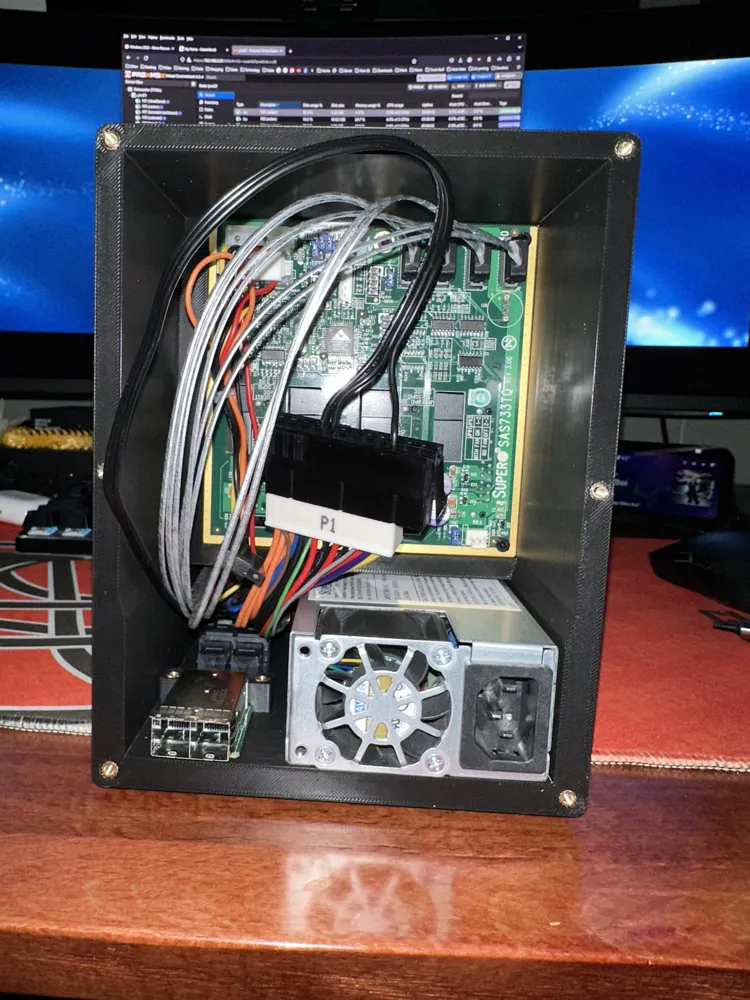 4-Bay DAS/HDD Enclosure Supermicro 733TQ Backplane by kschaff2002 ...