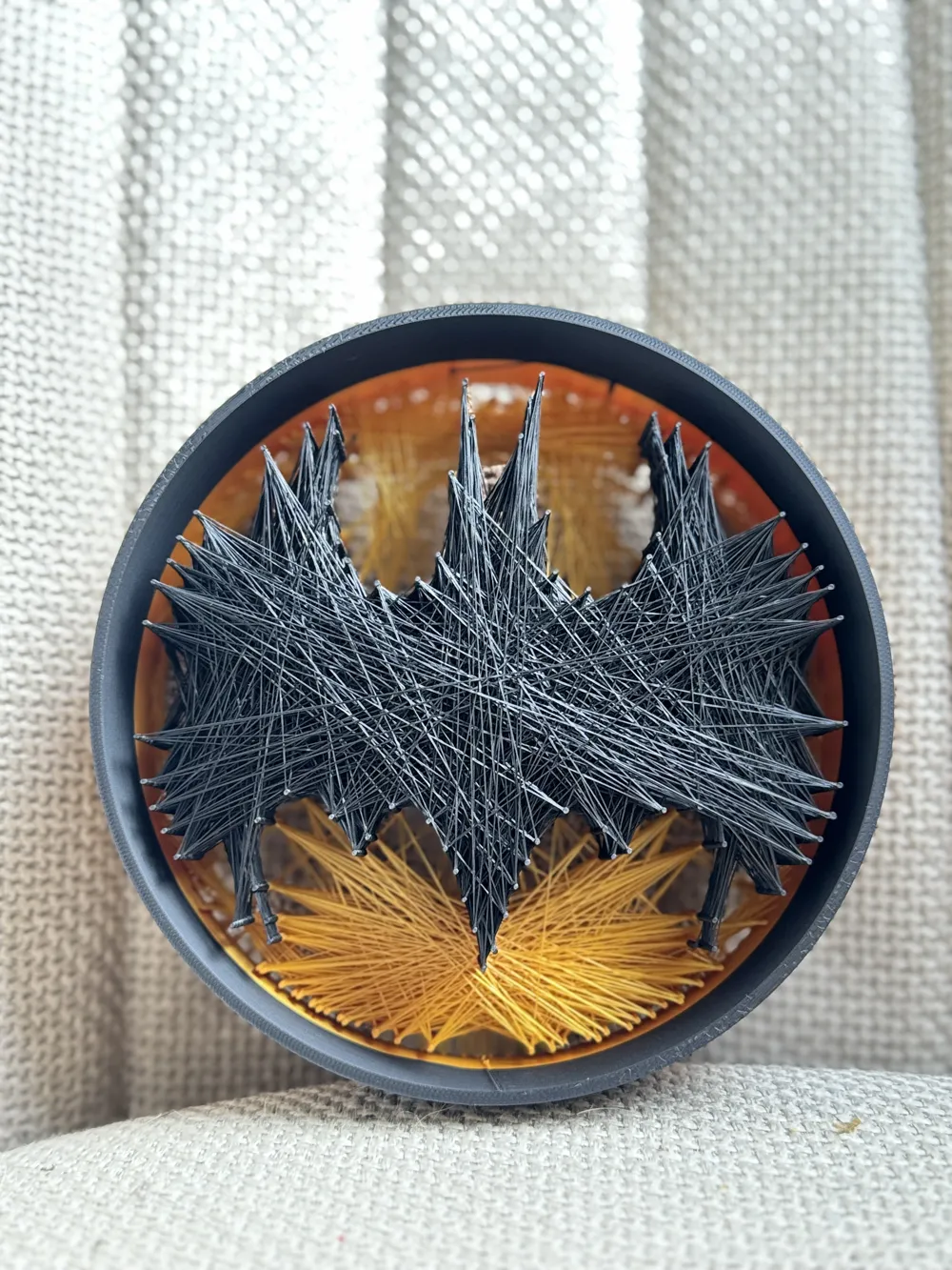 Batman – 3D Printed String Art - ThreadEngine - Free 3D Print Model ...