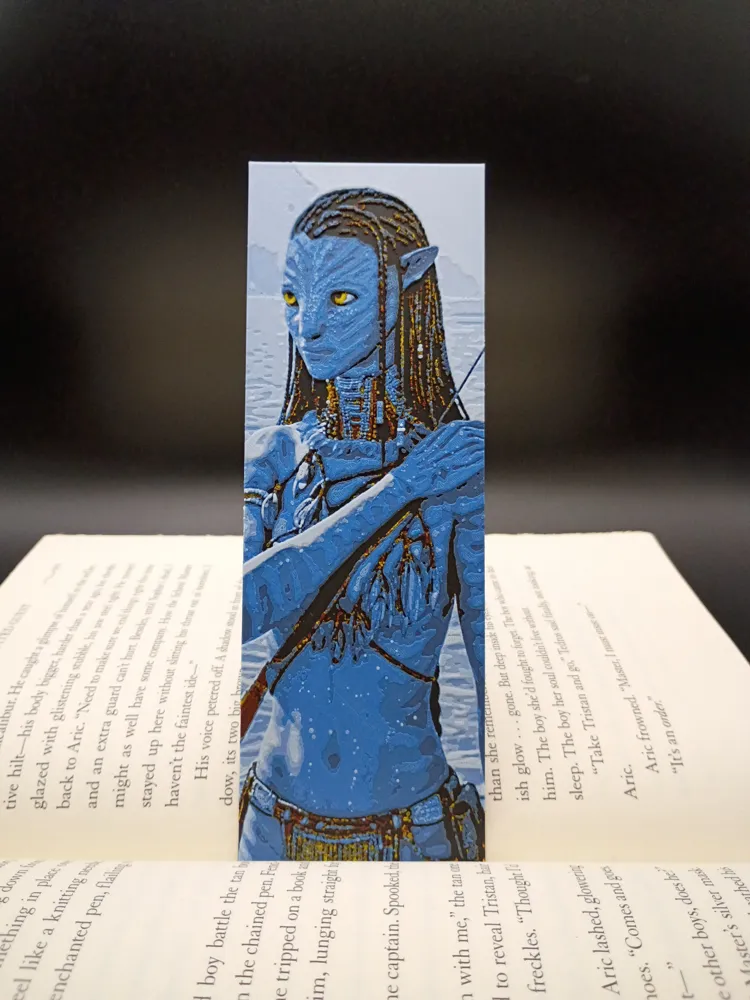 Avatar, Neytiri Bookmark - Free 3D Print Model - MakerWorld