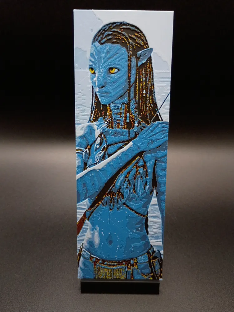 Avatar, Neytiri Bookmark - Free 3D Print Model - MakerWorld