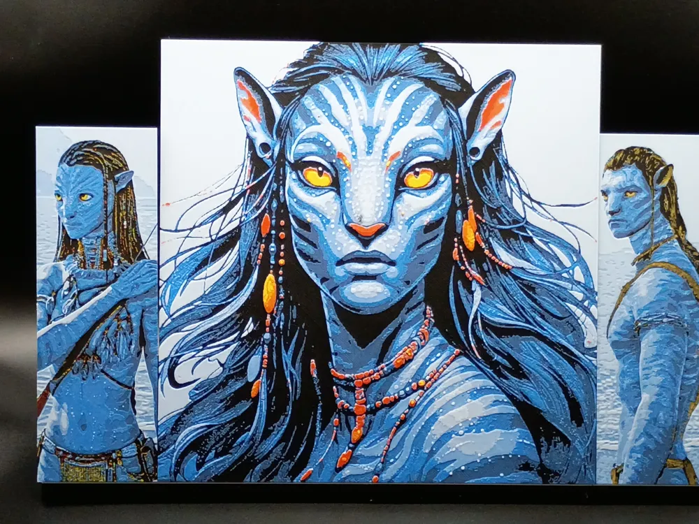 Avatar, Neytiri Bookmark - Free 3D Print Model - MakerWorld