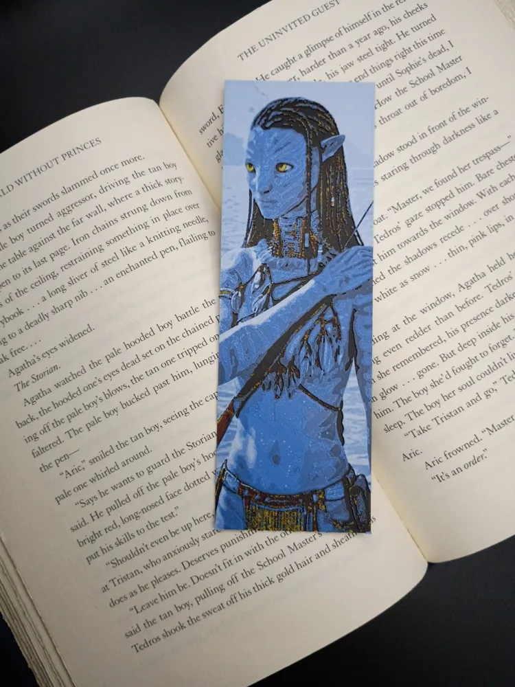 Avatar, Neytiri Bookmark - Free 3D Print Model - MakerWorld