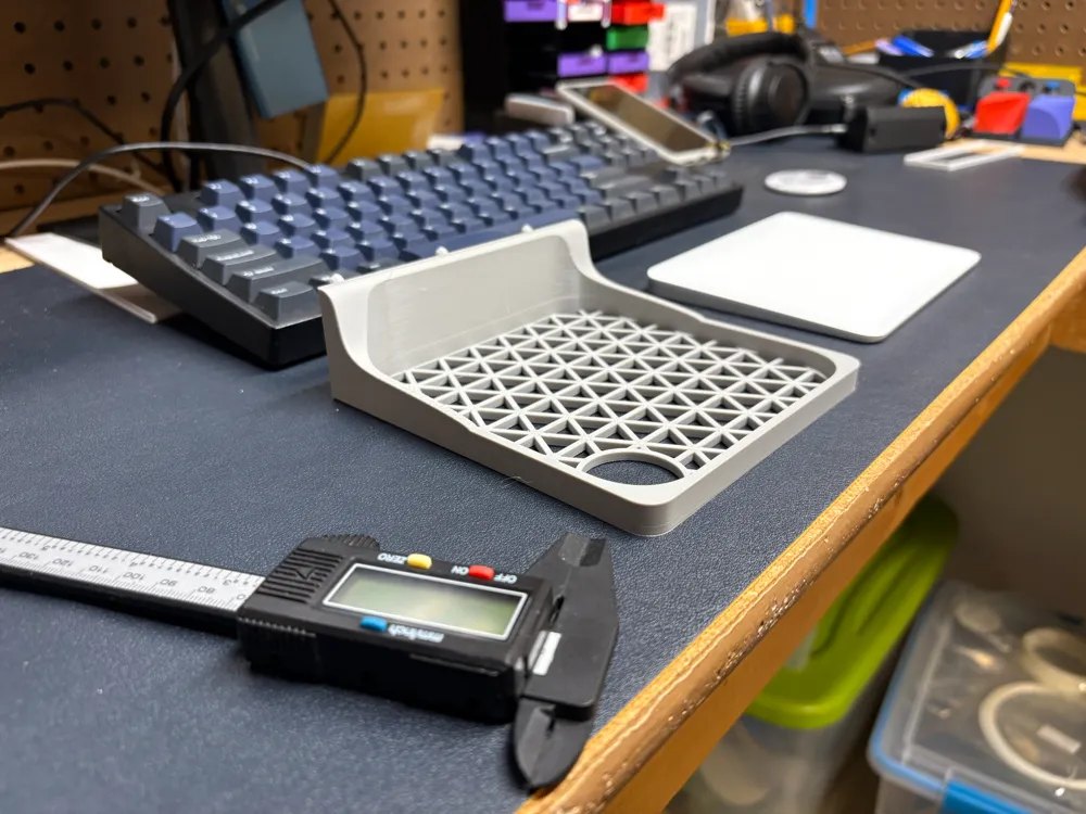 Strong Mac Mini M4 Pegboard or Multi Board Shelf - Free 3D Print Model ...