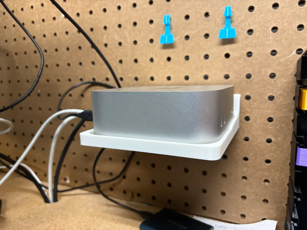Strong Mac Mini M4 Pegboard or Multi Board Shelf by DrkPxl MakerWorld ...