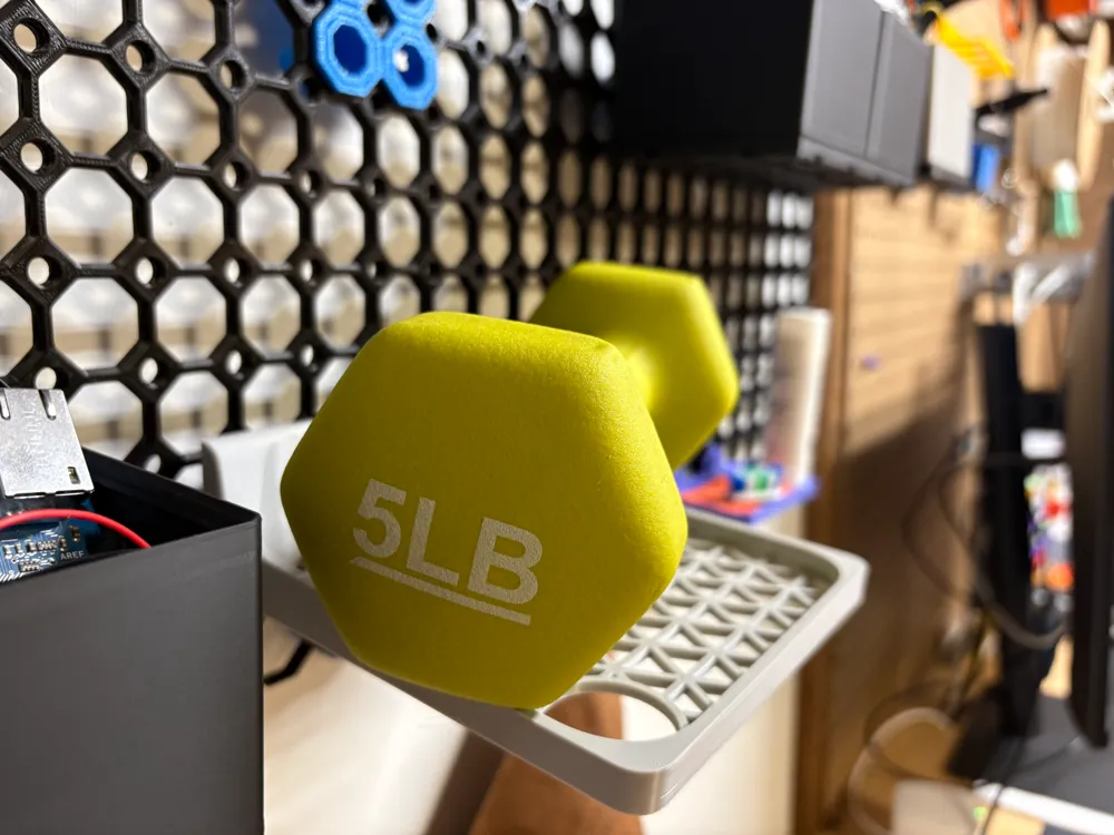 Strong Mac Mini M4 Pegboard or Multi Board Shelf by DrkPxl MakerWorld ...