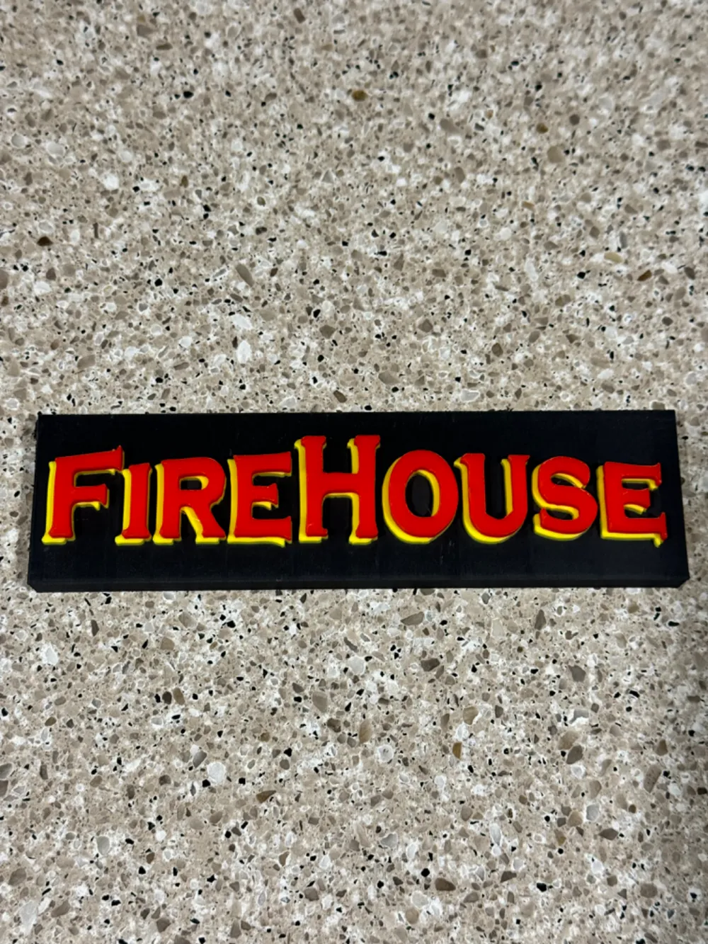 Firehouse Band Sign Remixed by davglass - MakerWorld