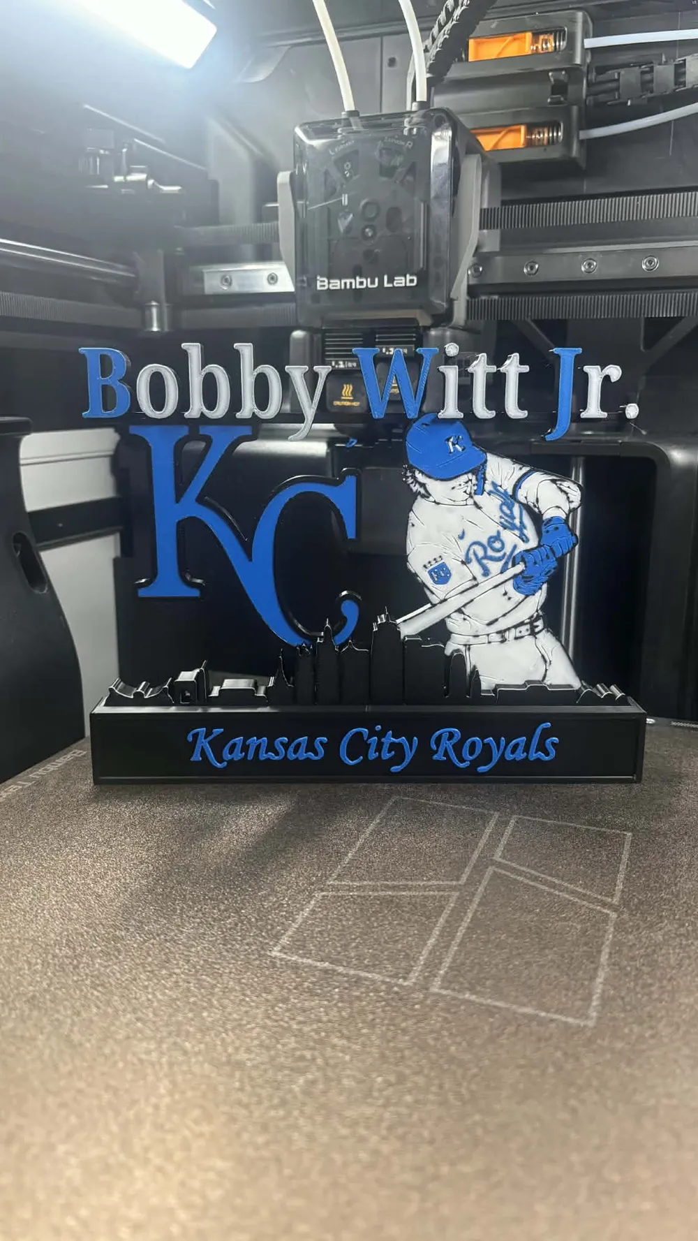 MLB - ¡Expositor de Bobbie Witt Jr. de los Kansas City Royals! - Modelo ...