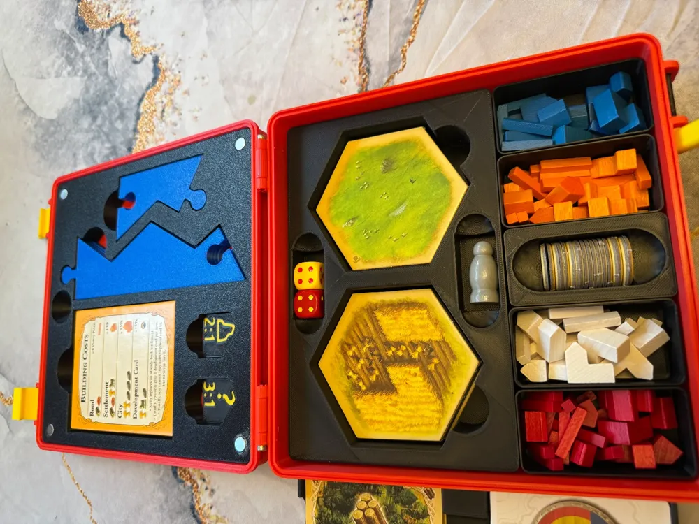 Catan Base Board Game Box USA version 5-6 players - Free 3D Print Model ...