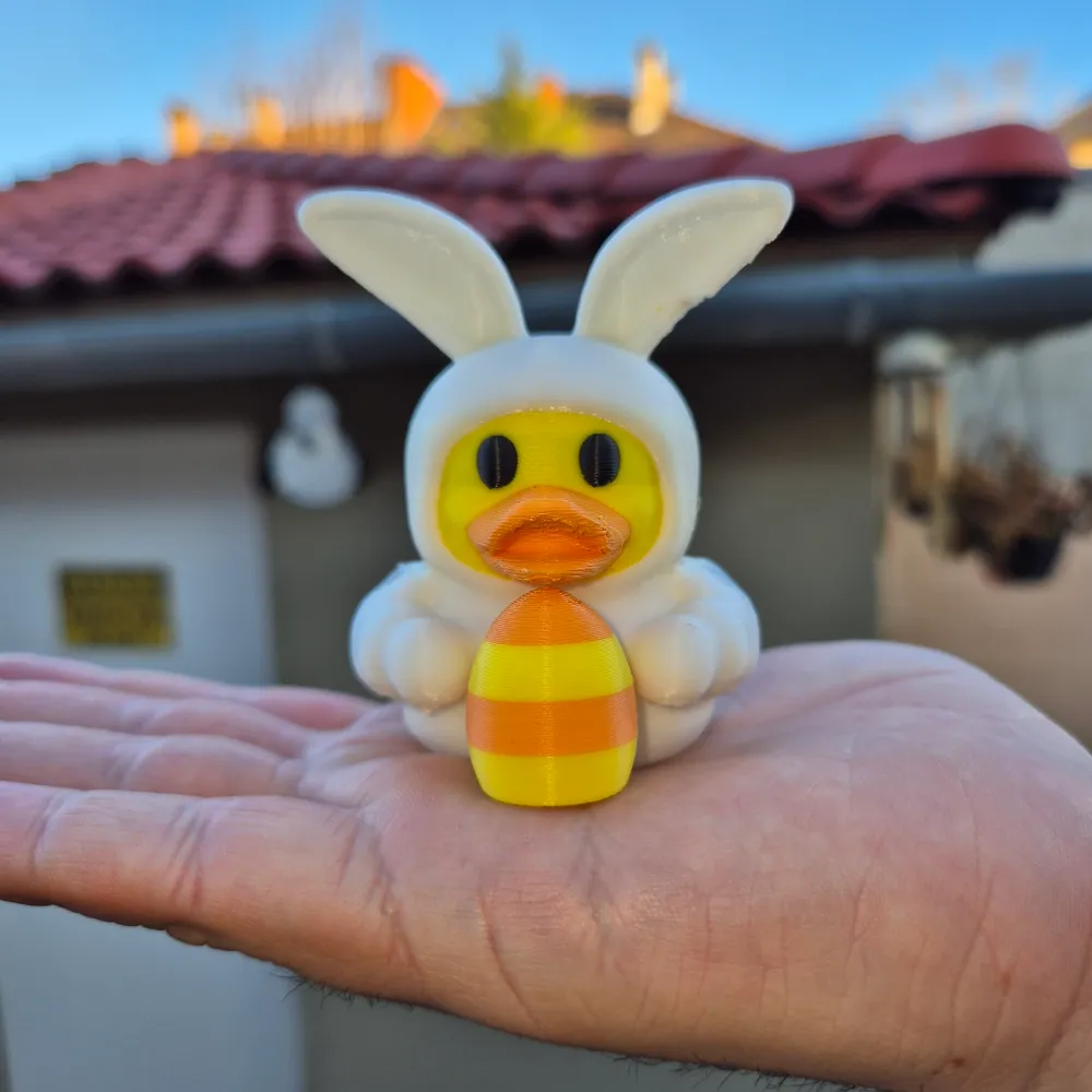 Easter Bunny Duck by Szaszpi MakerWorld: Download Free 3D Models