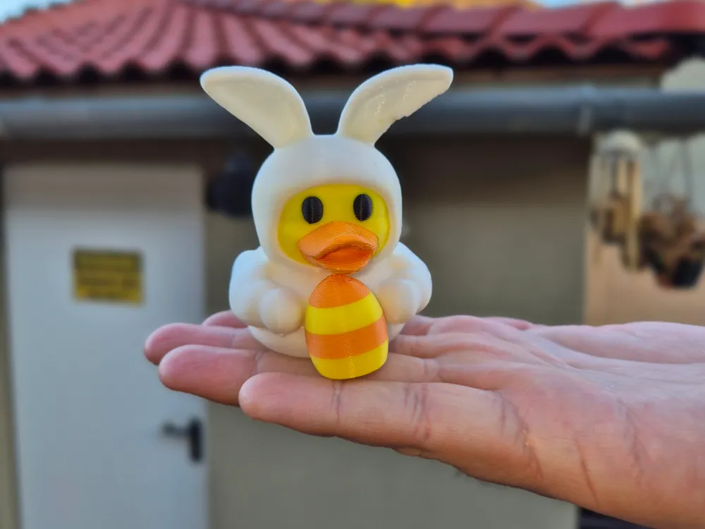 Easter Bunny Duck by Szaszpi MakerWorld: Download Free 3D Models