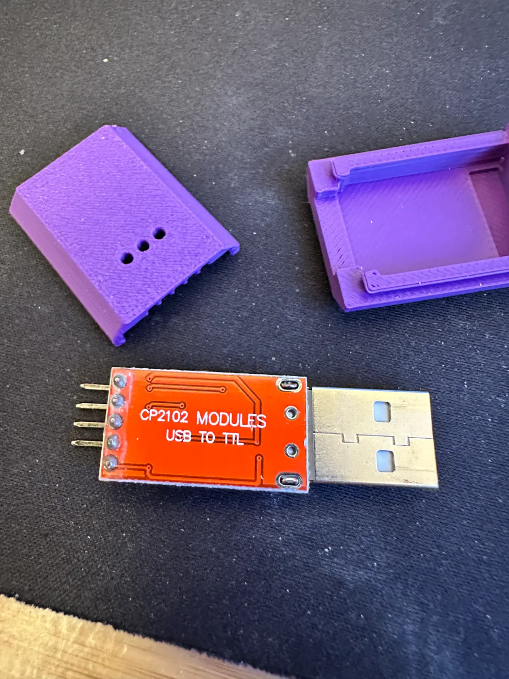 USB 2 TTLCase (CP2102 module) by dewgenenny - MakerWorld