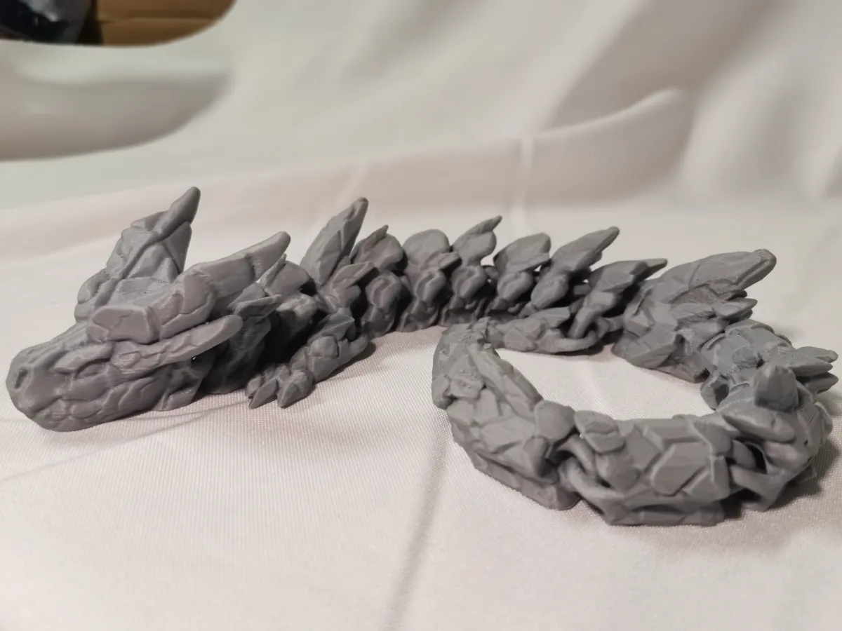 Articulated Rocky Dragon - Free 3D Print Model - MakerWorld