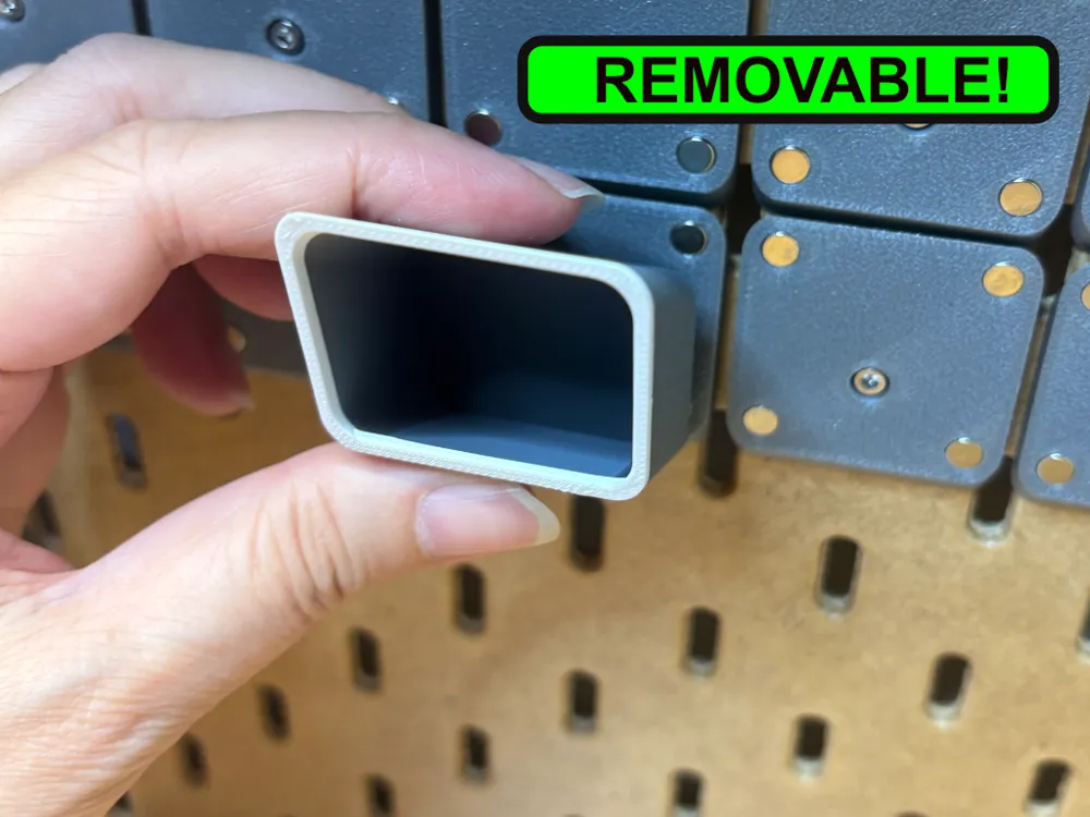 IKEA Skadis Angled Bins (Magnet Mounted) by Demon Huntress MakerWorld ...