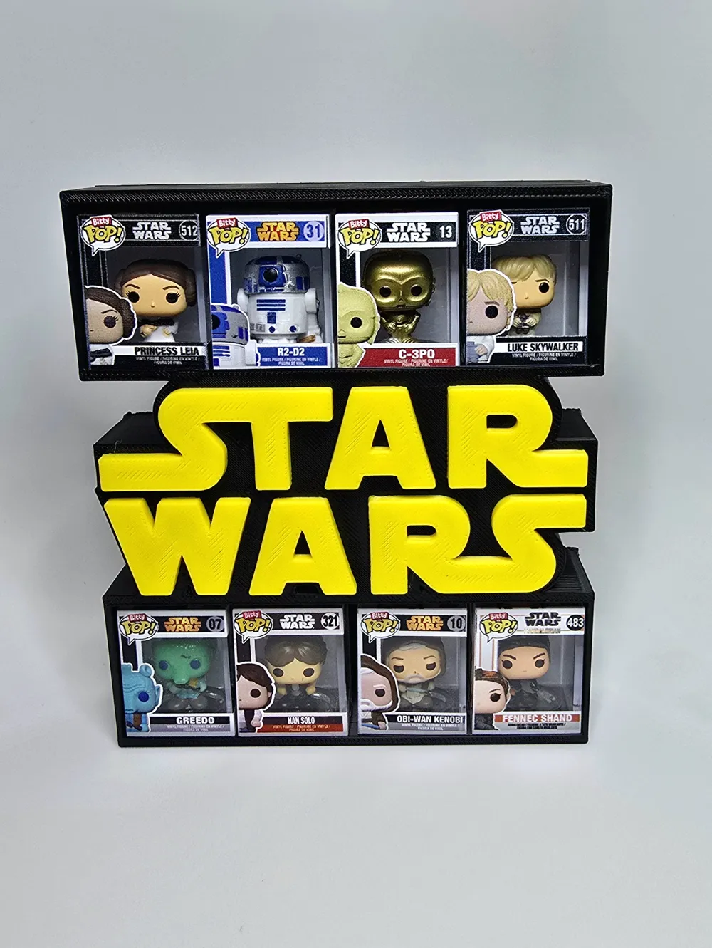 Star Wars Bitty Pop Display by Aprilk6366 MakerWorld: Download Free 3D ...