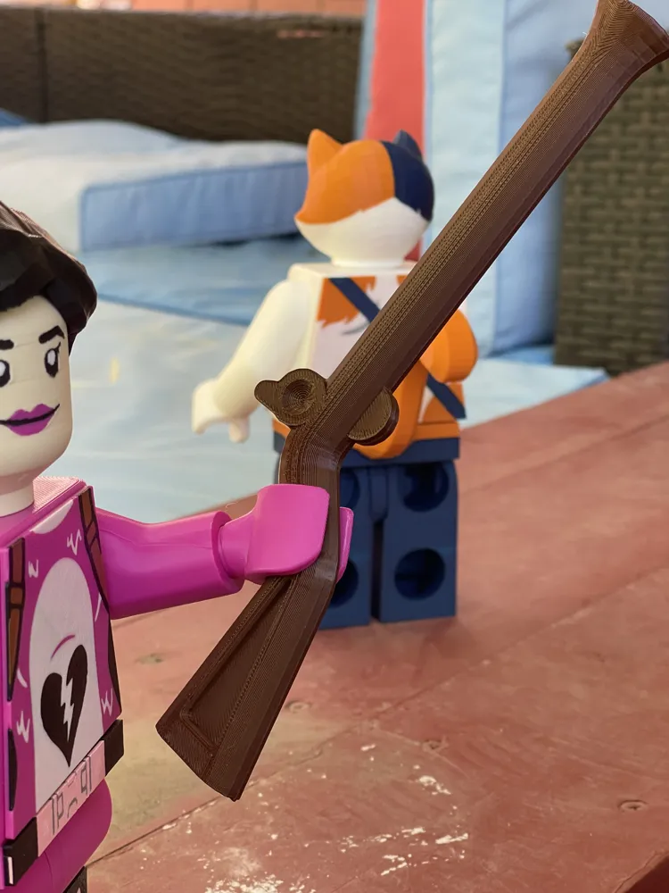 Fortnite Big Brick Musket by Pokéman3D MakerWorld: Download Free 3D Models