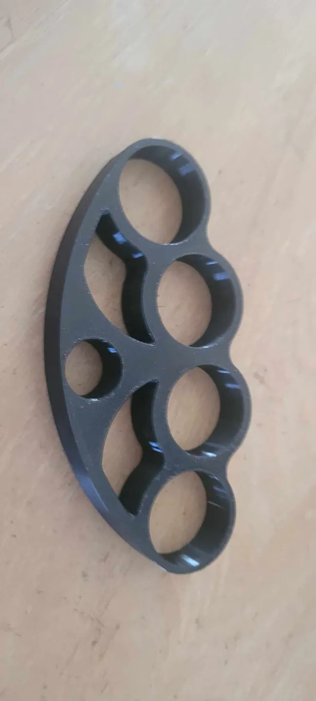 CosPlay Fake Brass Knuckle Dusters by bloodVixen - MakerWorld