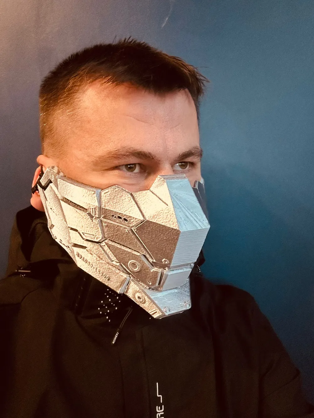 Cyberpunk Mask by BondFire MakerWorld: Download Free 3D Models