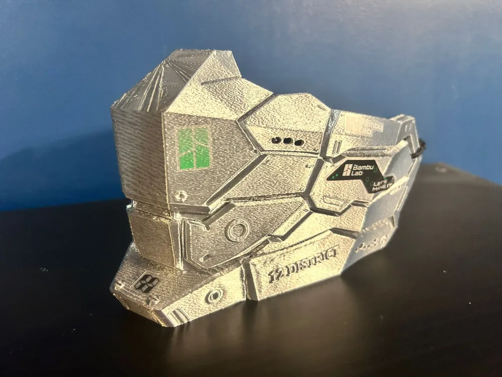 Cyberpunk Mask - Free 3D Print Model - MakerWorld