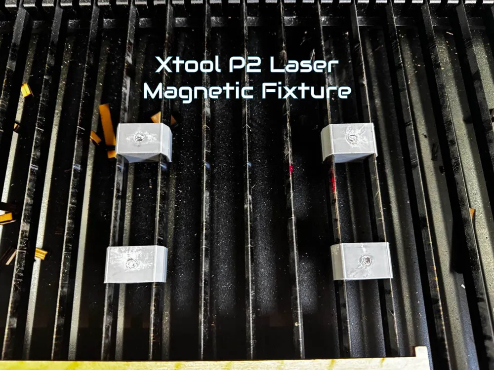 Magnetic Custom Fixtures for Your xTool P2 by Calamaro88MakerWorld ...