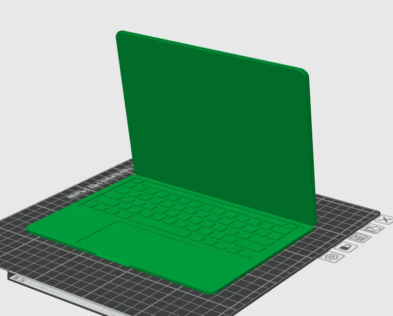Dummy laptop, fake laptop by Marekan - MakerWorld