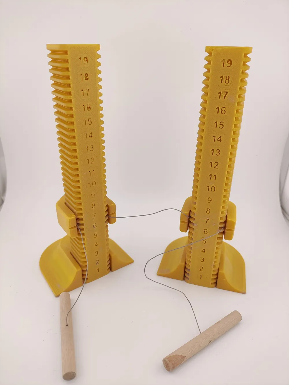 Clay Slab Cutter 0.5 cm spacing - V3 - Metric - Free 3D Print Model ...