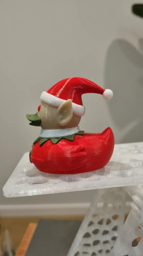 Santa Elf Duck! Christmas Duck! - Free 3D Print Model - MakerWorld