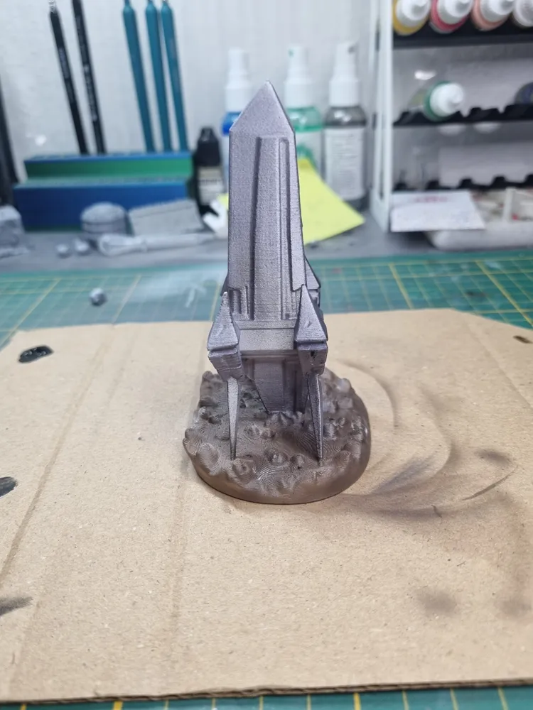 Necron Obelisk – Alien Futuristic Diorama Terrain by Tresor3D - MakerWorld