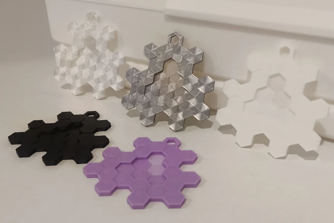Hexagonal Filament Swatches By 凡星清曜 Makerworld