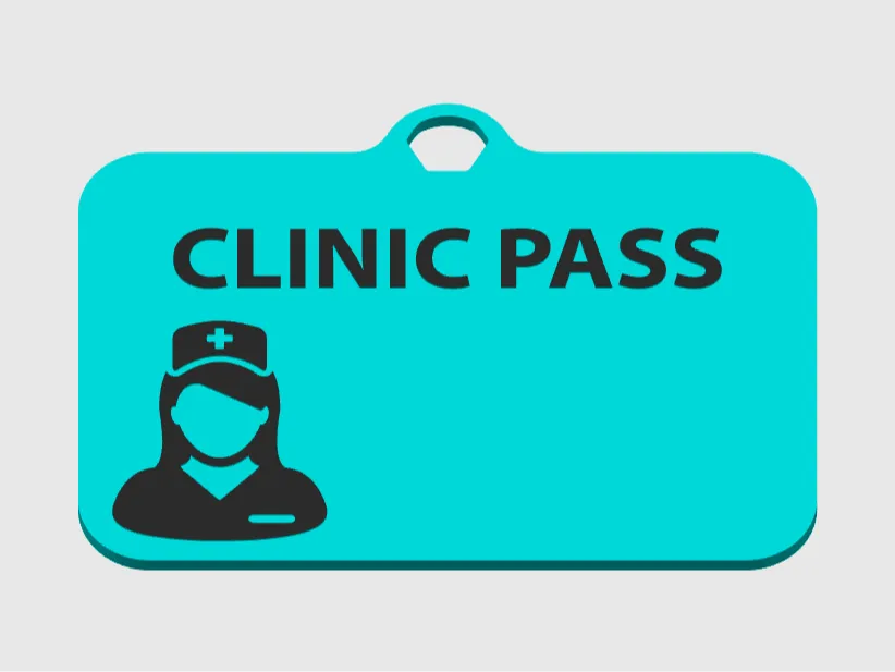 Clinic Pass - Pass card by Wadye - MakerWorld