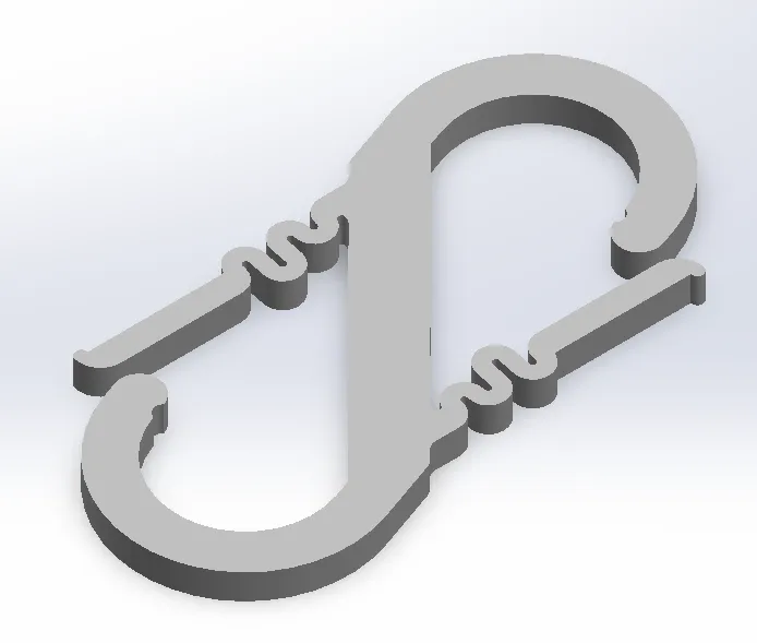 Mini Carabiner S-biner by Zavion - MakerWorld