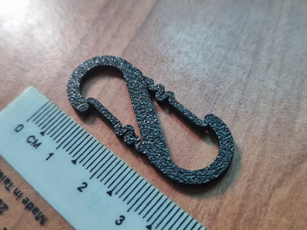 Mini Carabiner S-biner by Zavion - MakerWorld