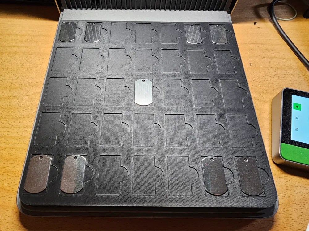 F1 Ultra jig system, Stainless dog tag jig by OddArild MakerWorld ...