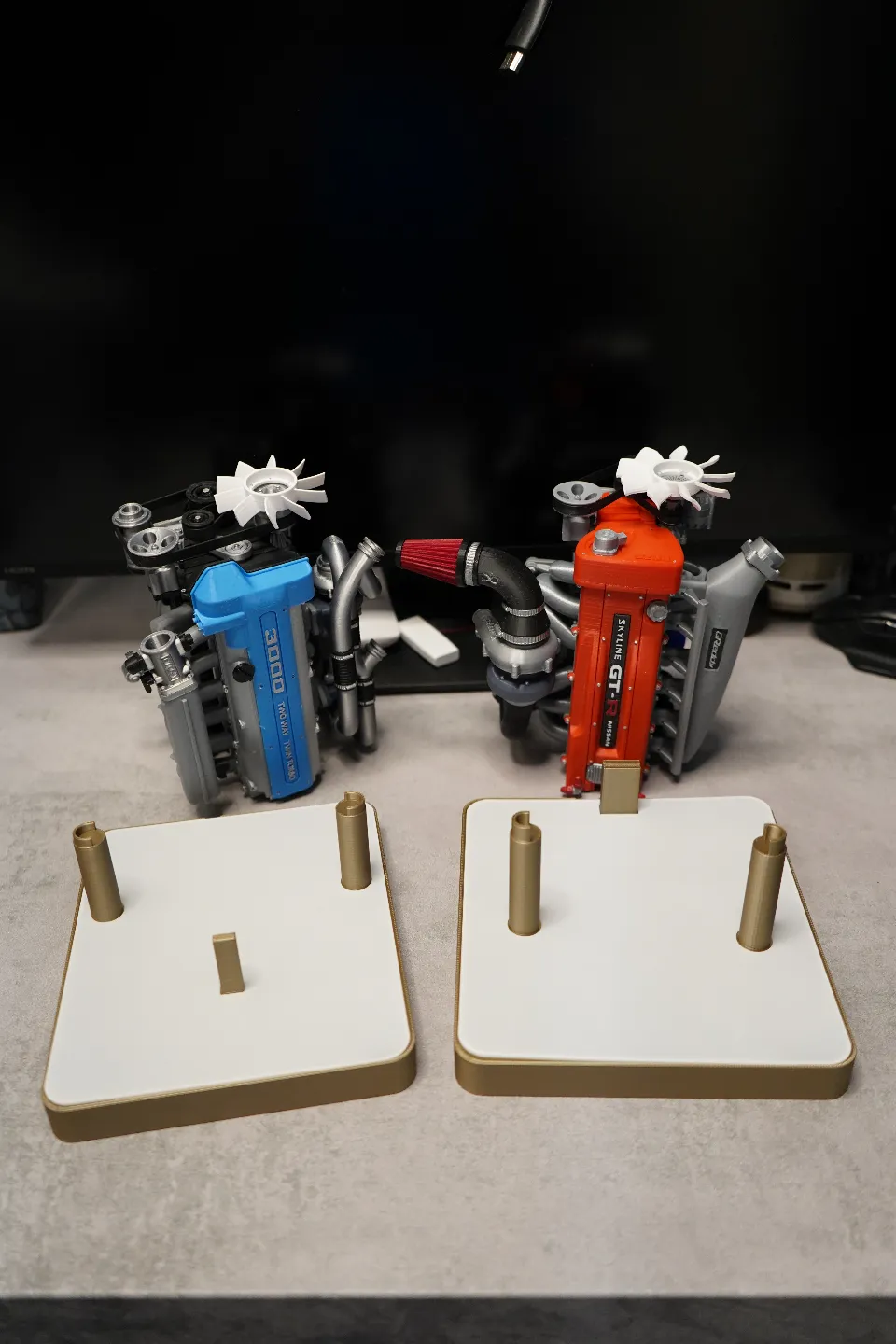 Improved bases for the 2JZ and RB26 engine models by Danko_Creates ...