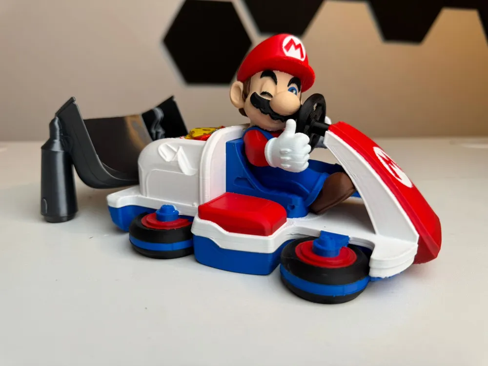Super Mario Kart Popcorn Bucket - Free 3D Print Model - MakerWorld