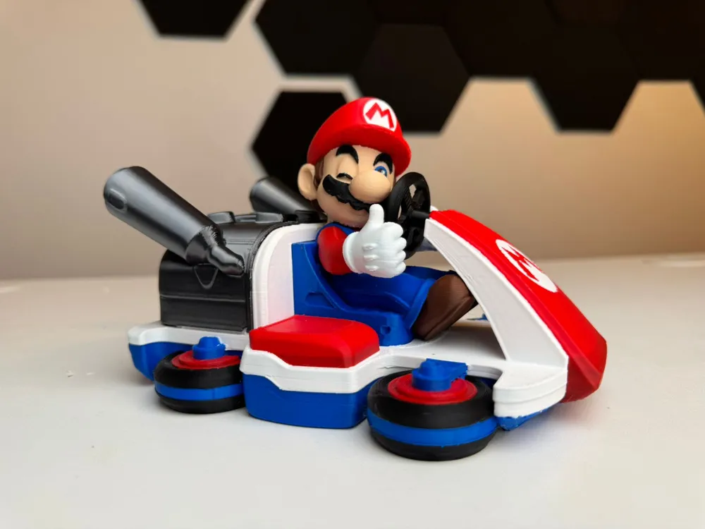 Super Mario Kart Popcorn Bucket - Free 3D Print Model - MakerWorld