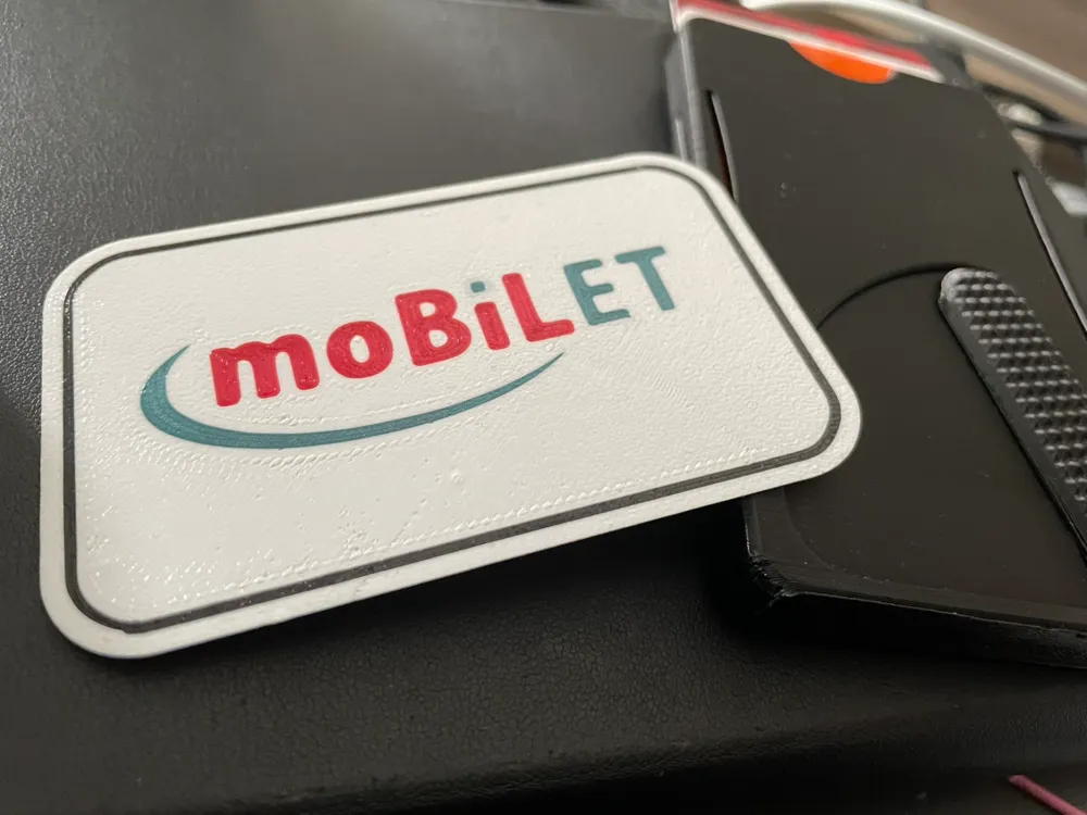 parking with Mobilet - credit card sized by Jaheiro - MakerWorld