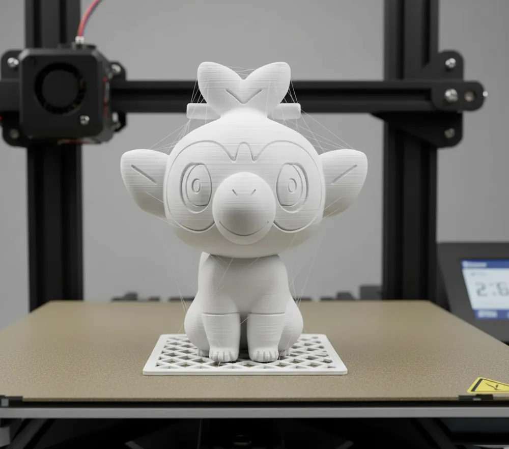 Pokemon Grookey - Free 3D Print Model - MakerWorld