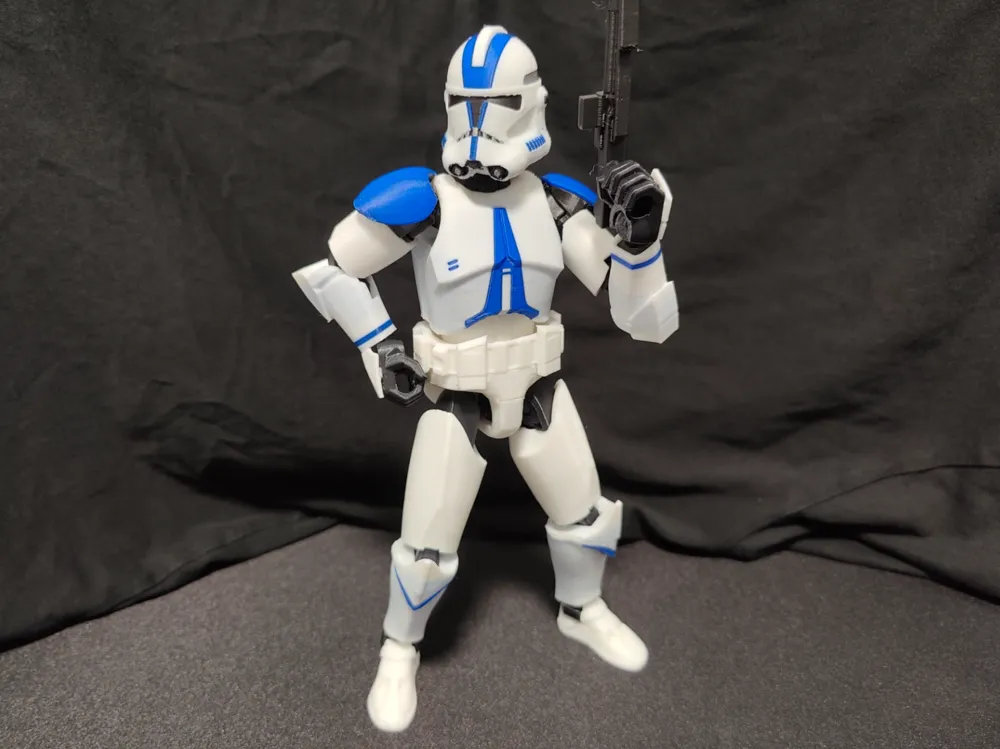 Dummy13 X CloneTrooper Phase2 501st Legion - Free 3D Print Model ...
