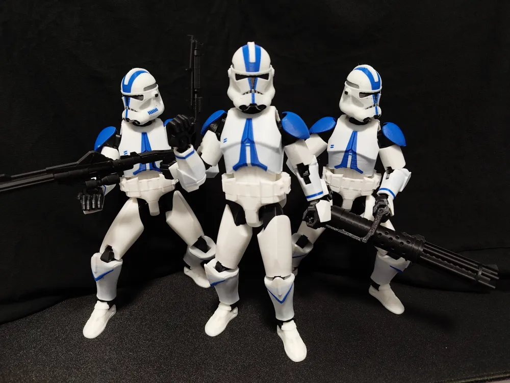 Dummy13 X CloneTrooper Phase2 501st Legion - Free 3D Print Model ...
