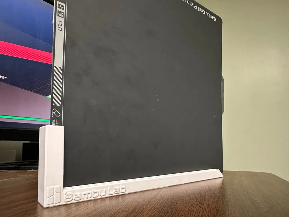 Magnetic Bambu Lab Plate Holder by Elliott_ - MakerWorld