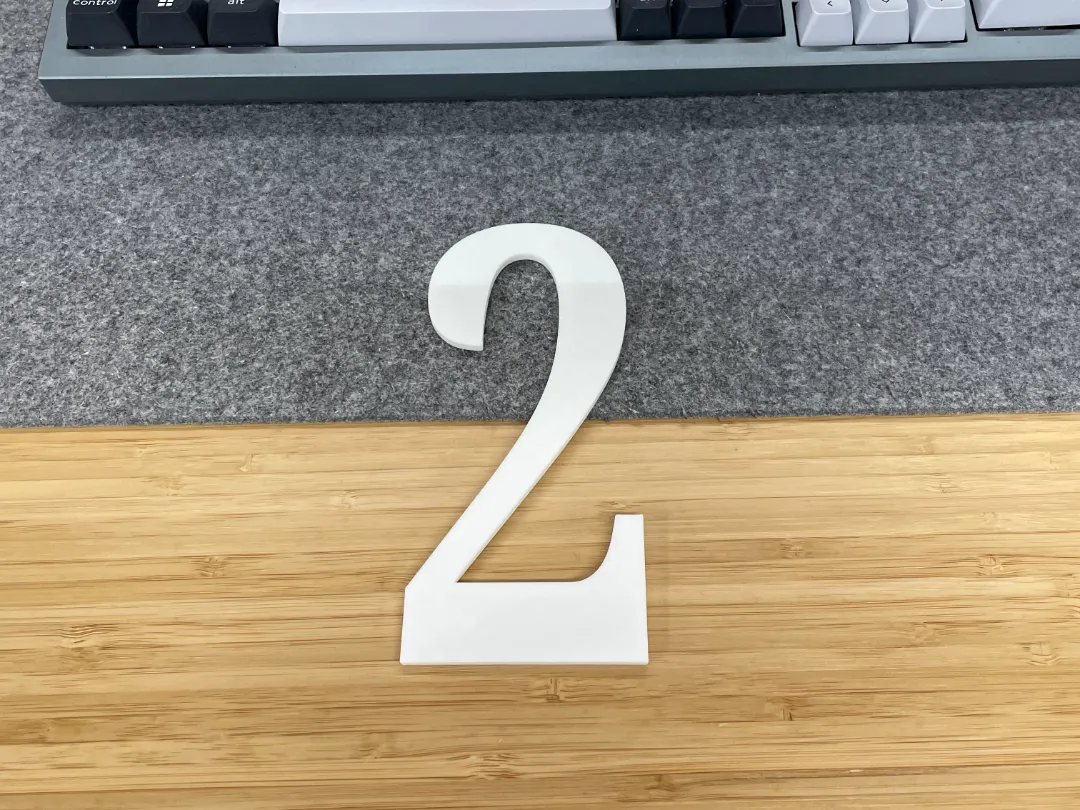 Number 2 - Free 3D Print Model - MakerWorld