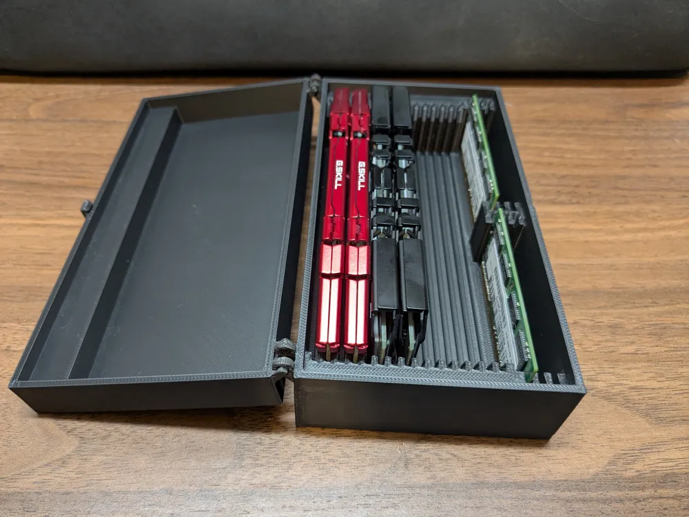 Storage Box for RAM (DIMM and SODIMM) - Free 3D Print Model - MakerWorld