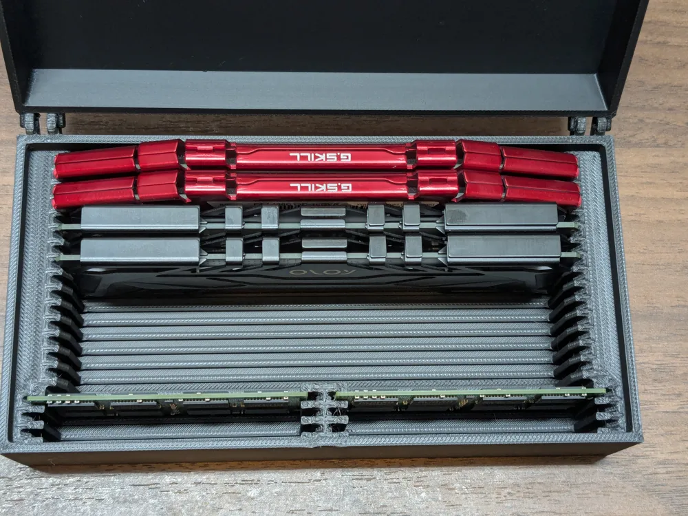 Storage Box for RAM (DIMM and SODIMM) - Free 3D Print Model - MakerWorld