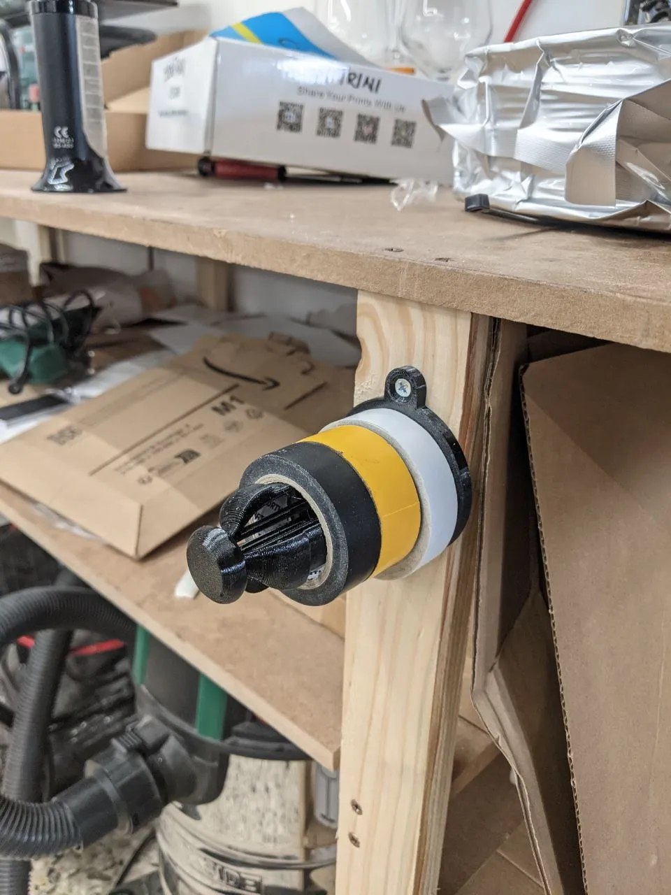 Quick Remove Electrical Tape Holder by iluminari3d - MakerWorld